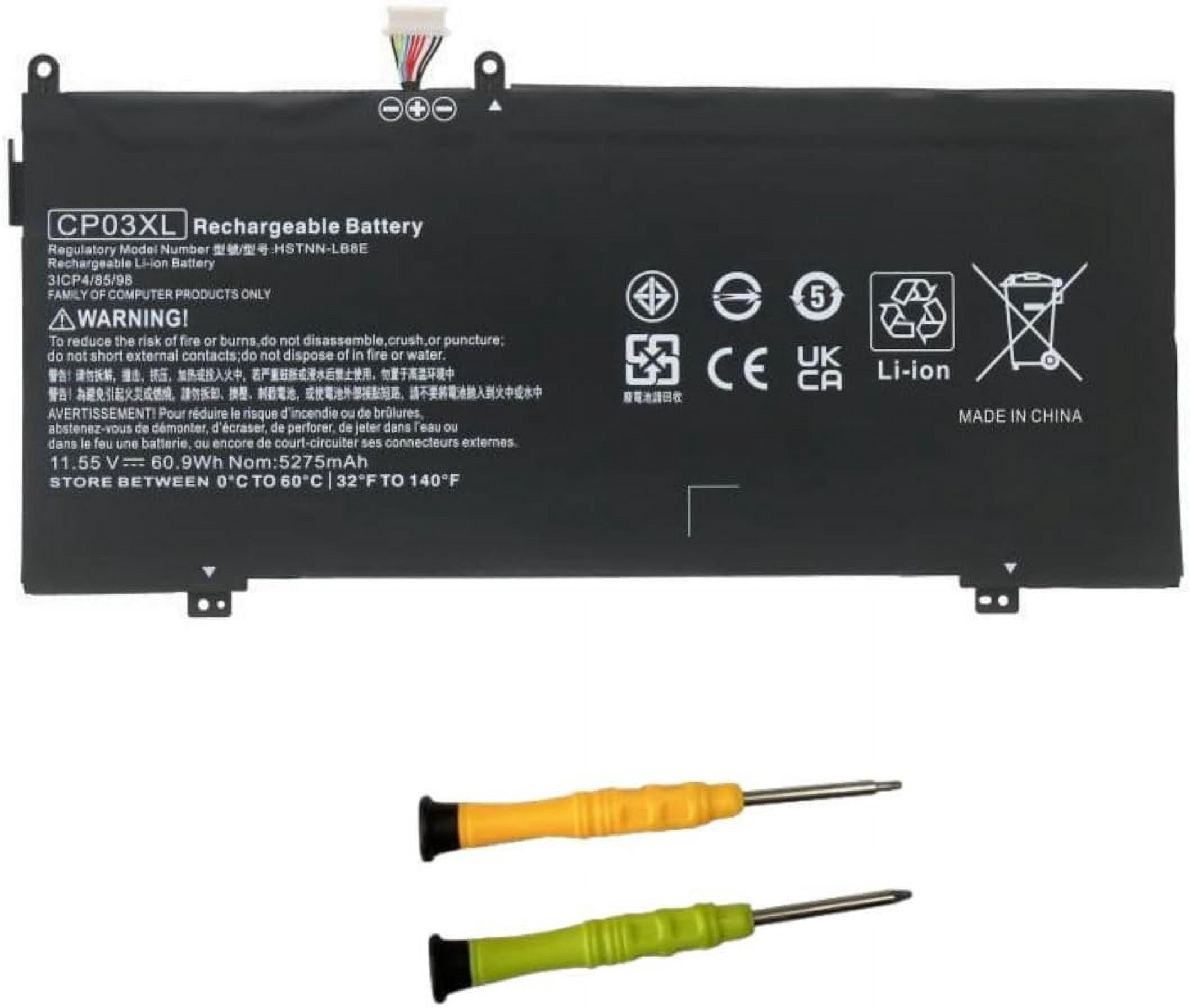 CP03XL Laptop y Compatable with Hp Spectre X360 Convertible 13-ae000 13 ...