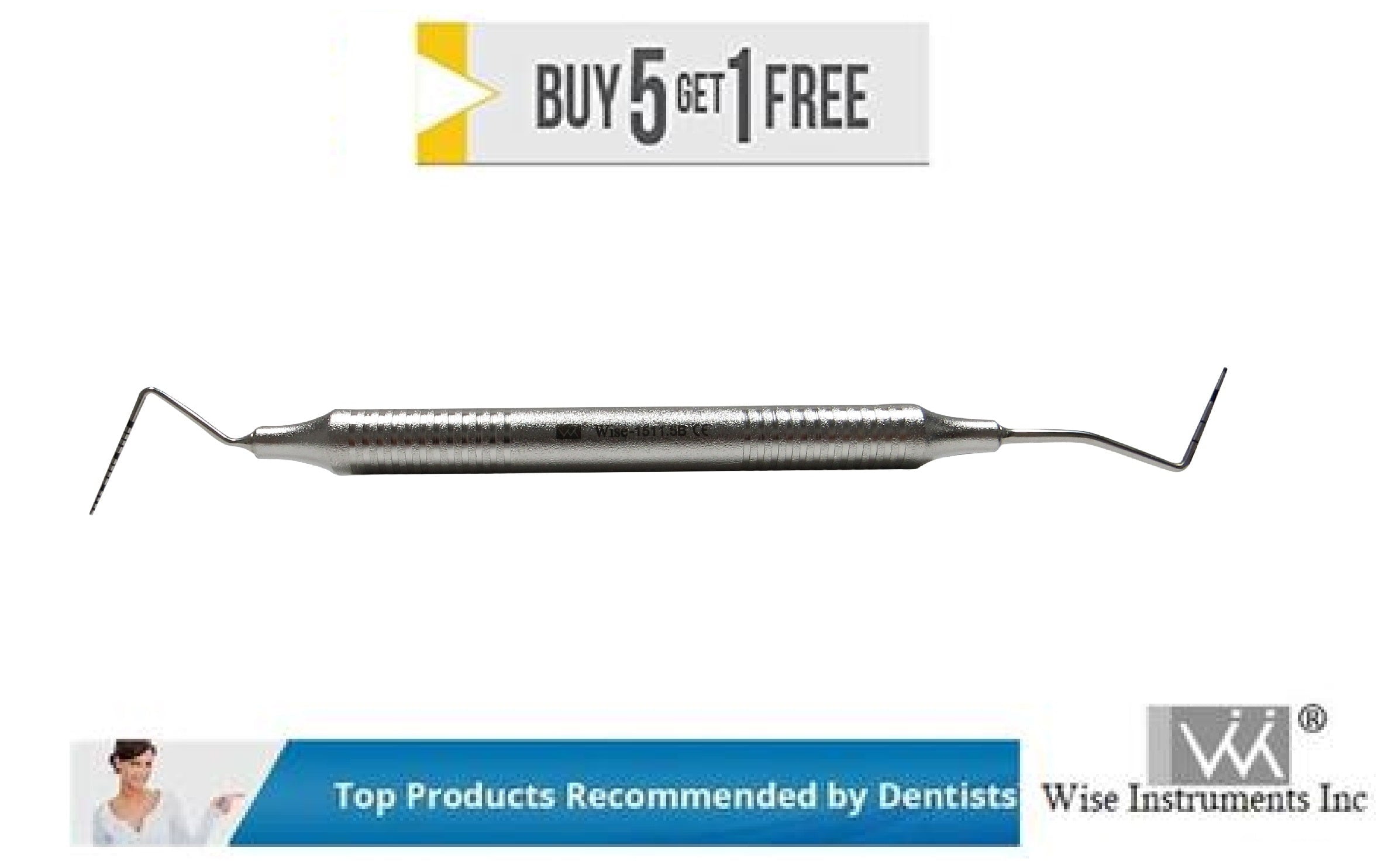 CP15UNC / CP11.5B Color Coded Periodontal Probe - Walmart.com