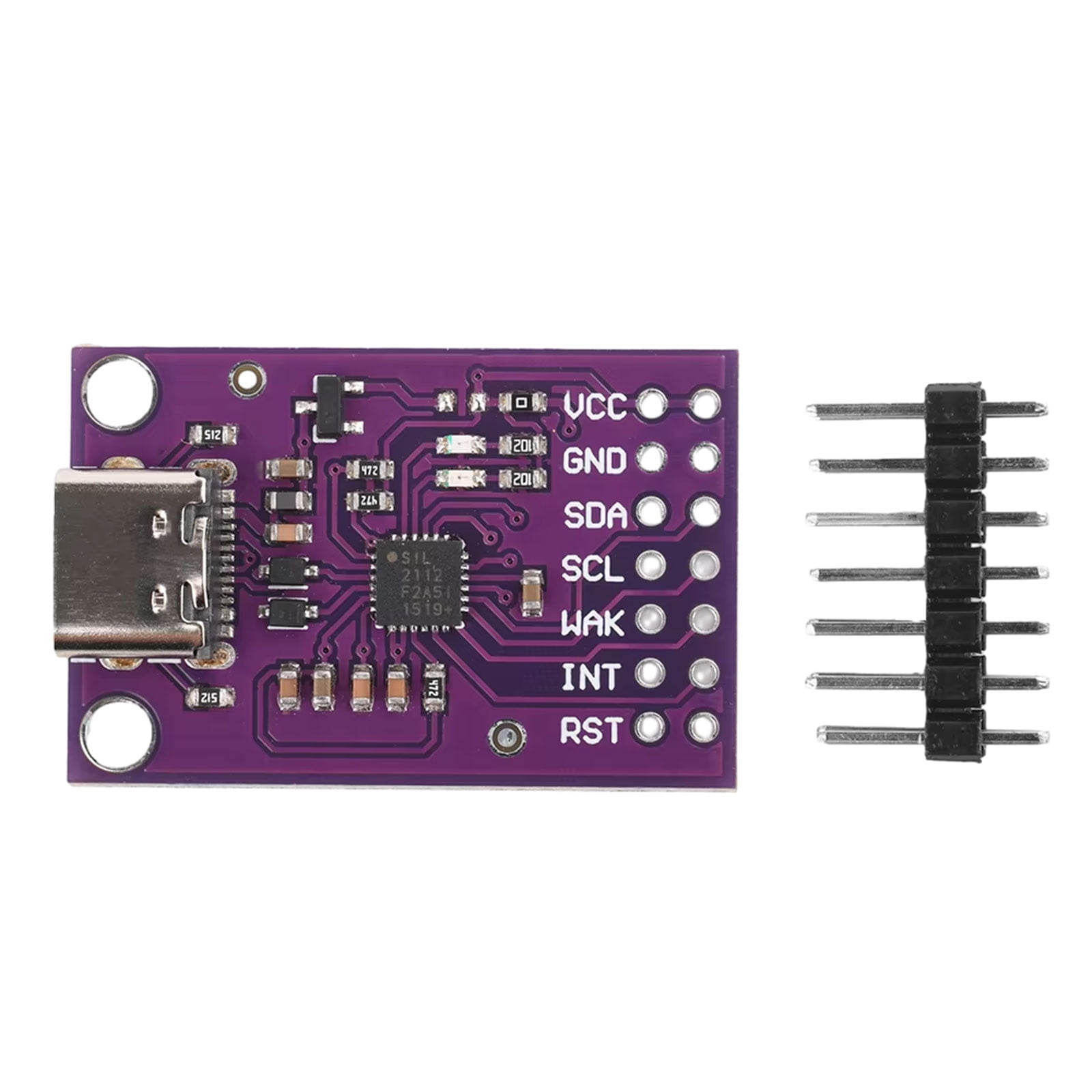 CP2112 Module USB To SMBus USB To I2C Communication Module Type C Debugging Board 194 Byte One ...