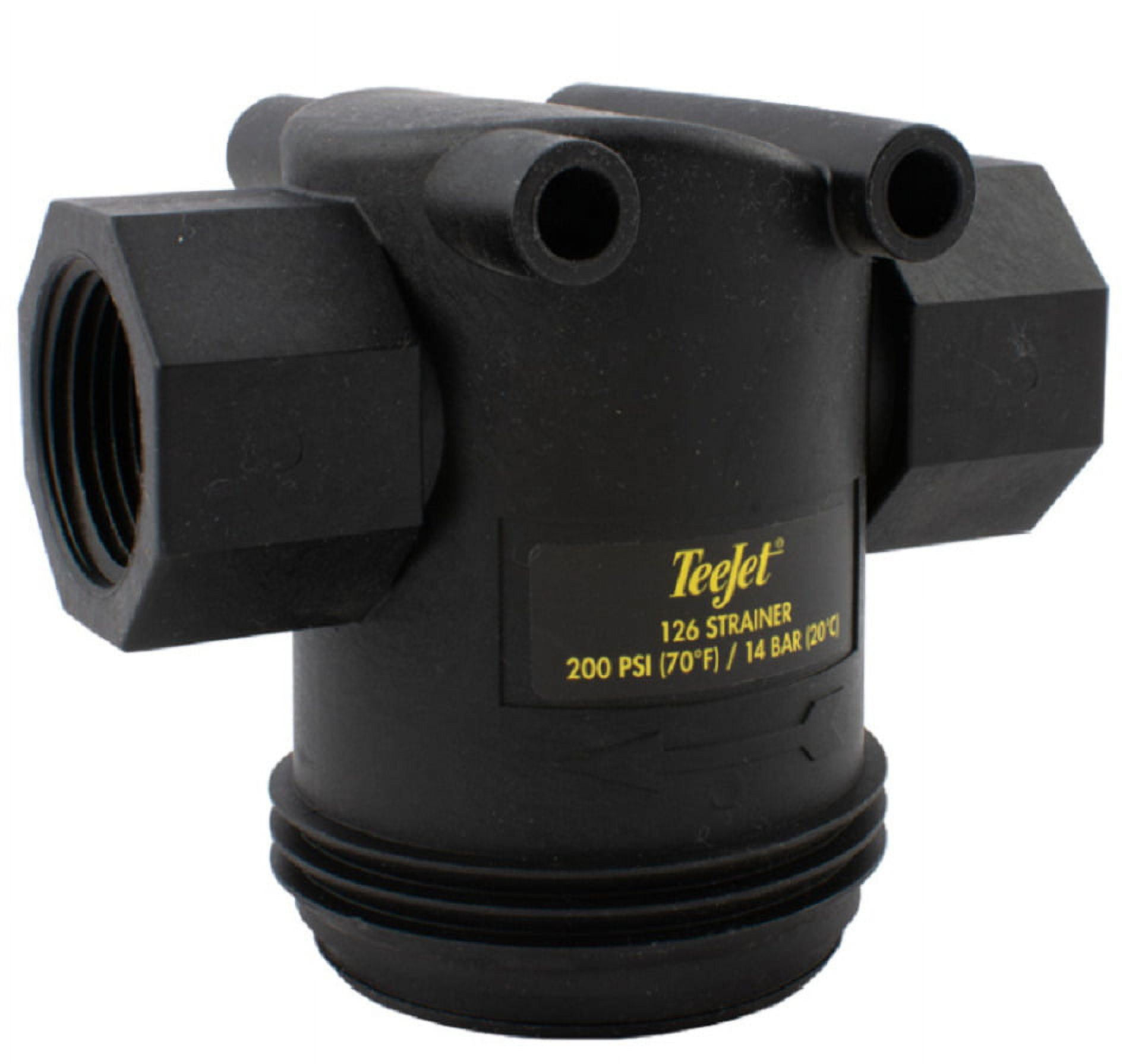 CP50492-3/4-PP TeeJet 3/4" NPT Replacement Poly Strainer Head For ...