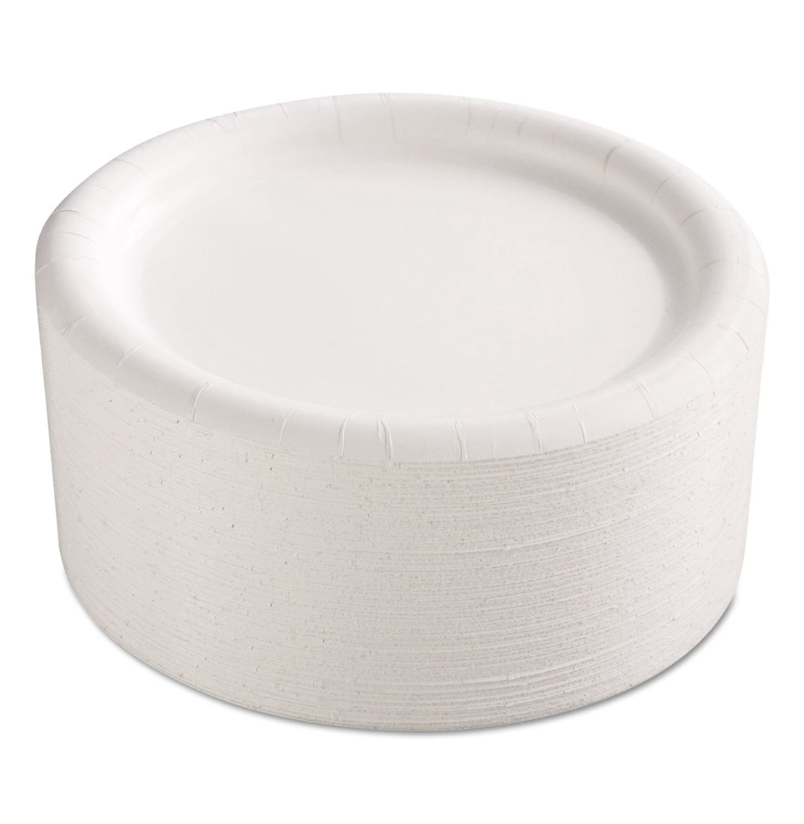 CP9AJCWWH14 Premium Coated Paper Plates 9-Inch dia White 125/Pack 4 ...