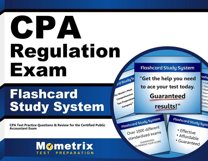 CPA Regulation Exam Flashcard Study System : CPA Test Practice ...