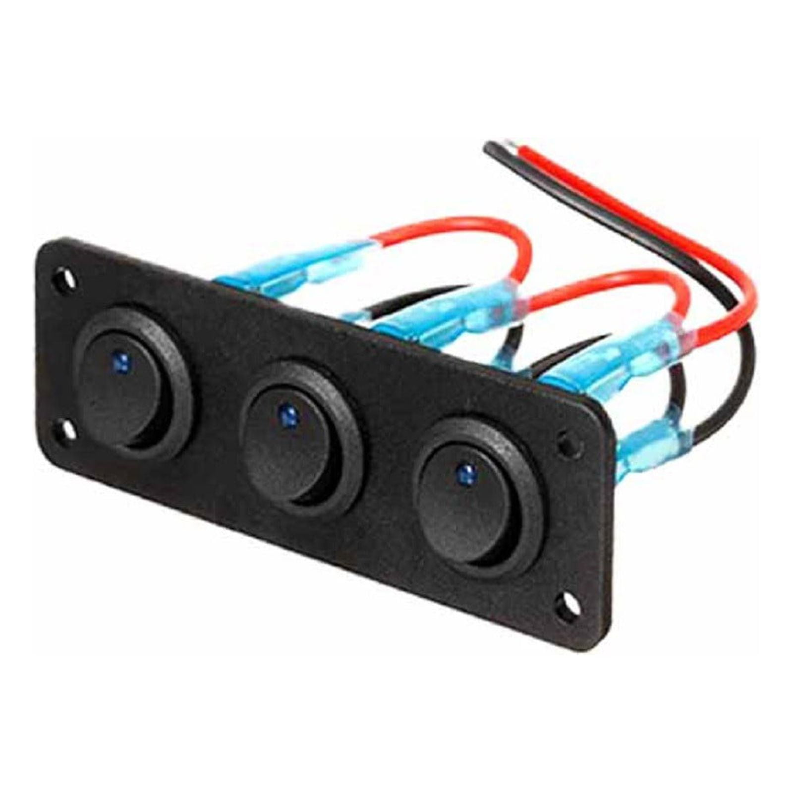 CPAN 12-24V yacht modified switch RV waterproof cat eye switch 1/2/3/4 ...