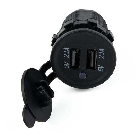 CPAN 12V CBE C-Line Dual Double USB Socket Module Charger Campervan ...