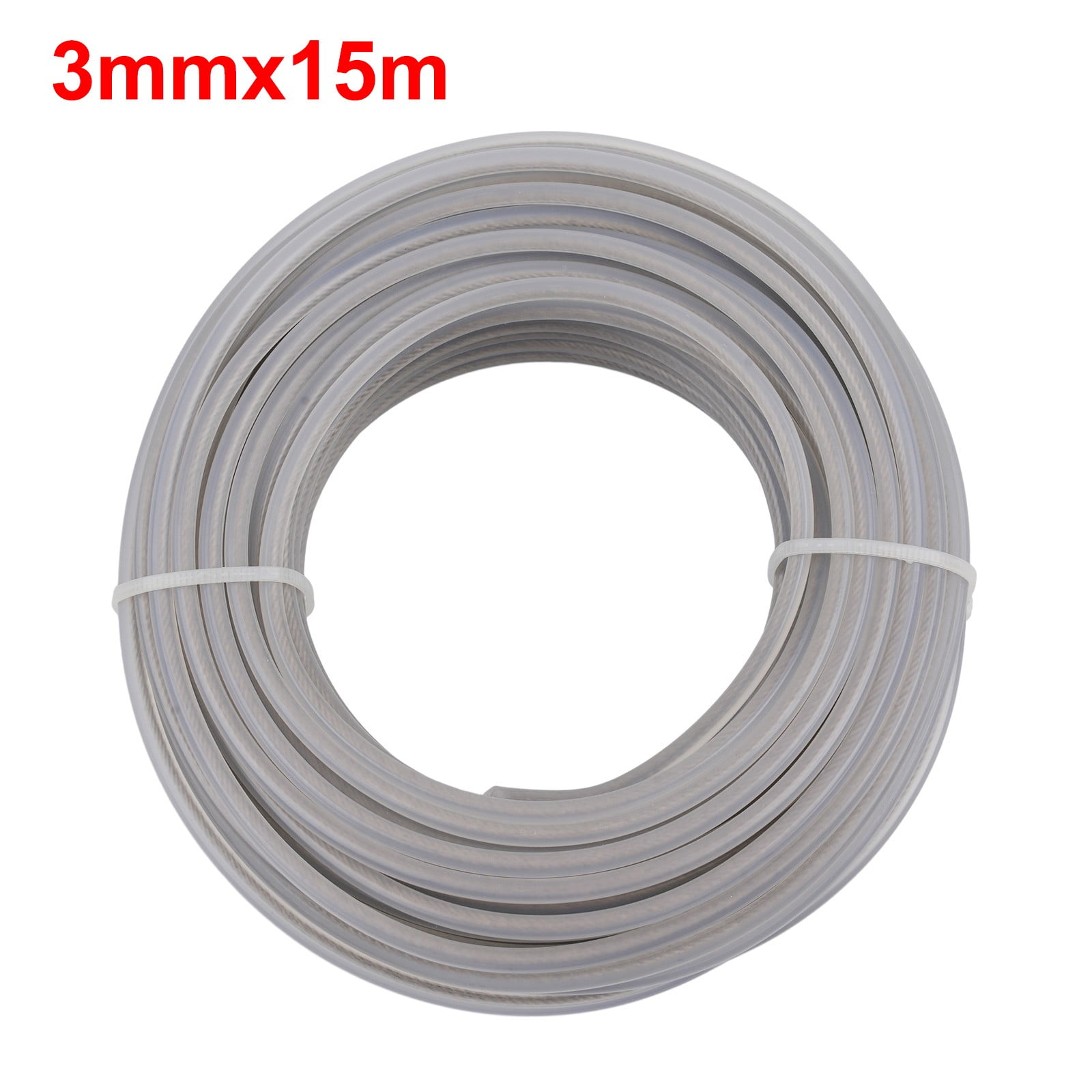 CPAN 15m Trimmer Wire Cord Line Steel Wire For String /Trimmer Grass ...