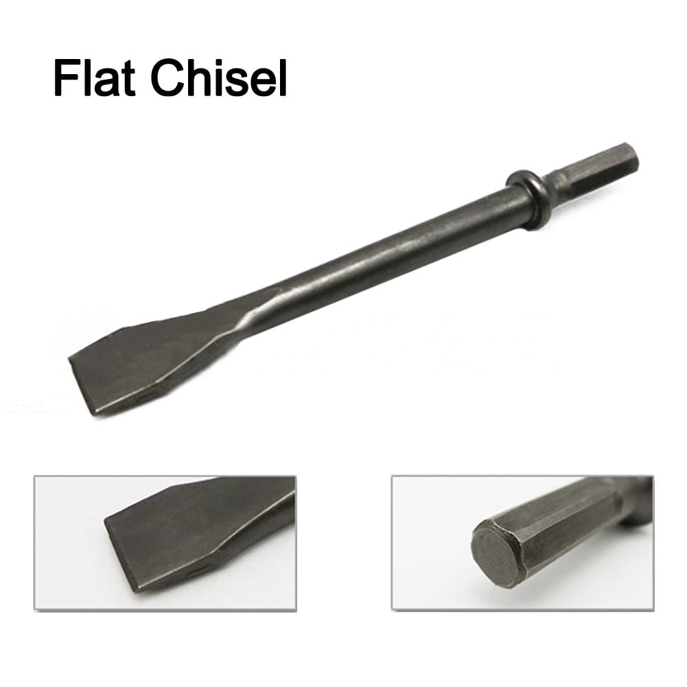 CPAN 175mm Steel Hexagonal Shank Heavy Duty Air Hammer Chisel For ...