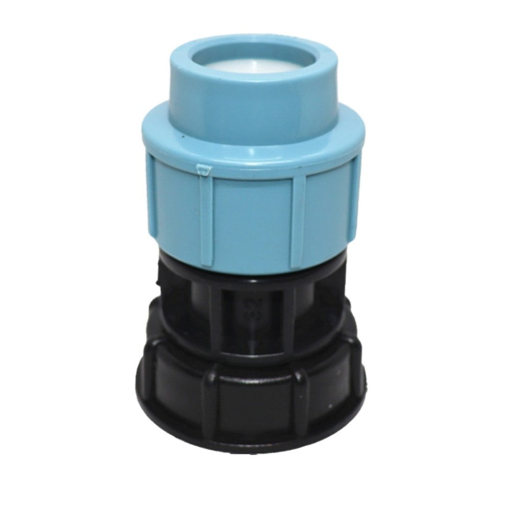 CPAN 1pc 20/25/32mm Garden IBC Tank Connector Straight Outlet Adapter ...
