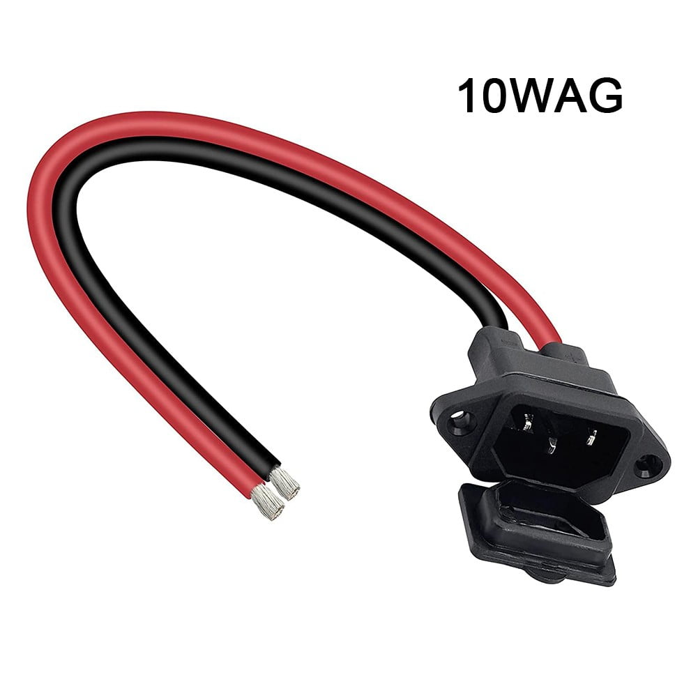 CPAN 1pc Home Electrical appliances AC Power Connector Built-in plug ...