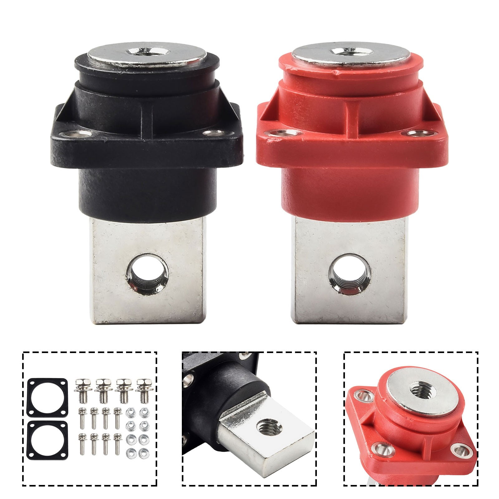 CPAN 2PCS 400A All-Copper Lithium Battery Terminal Energy Storage Connector Terminal - Walmart.com