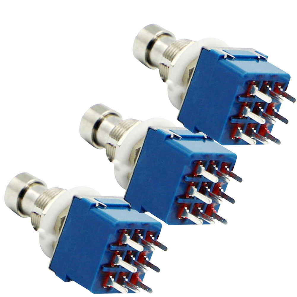 CPAN 3PCS PCB Button Switch 3PDT Foot Switch Guitar Switch Direct ...