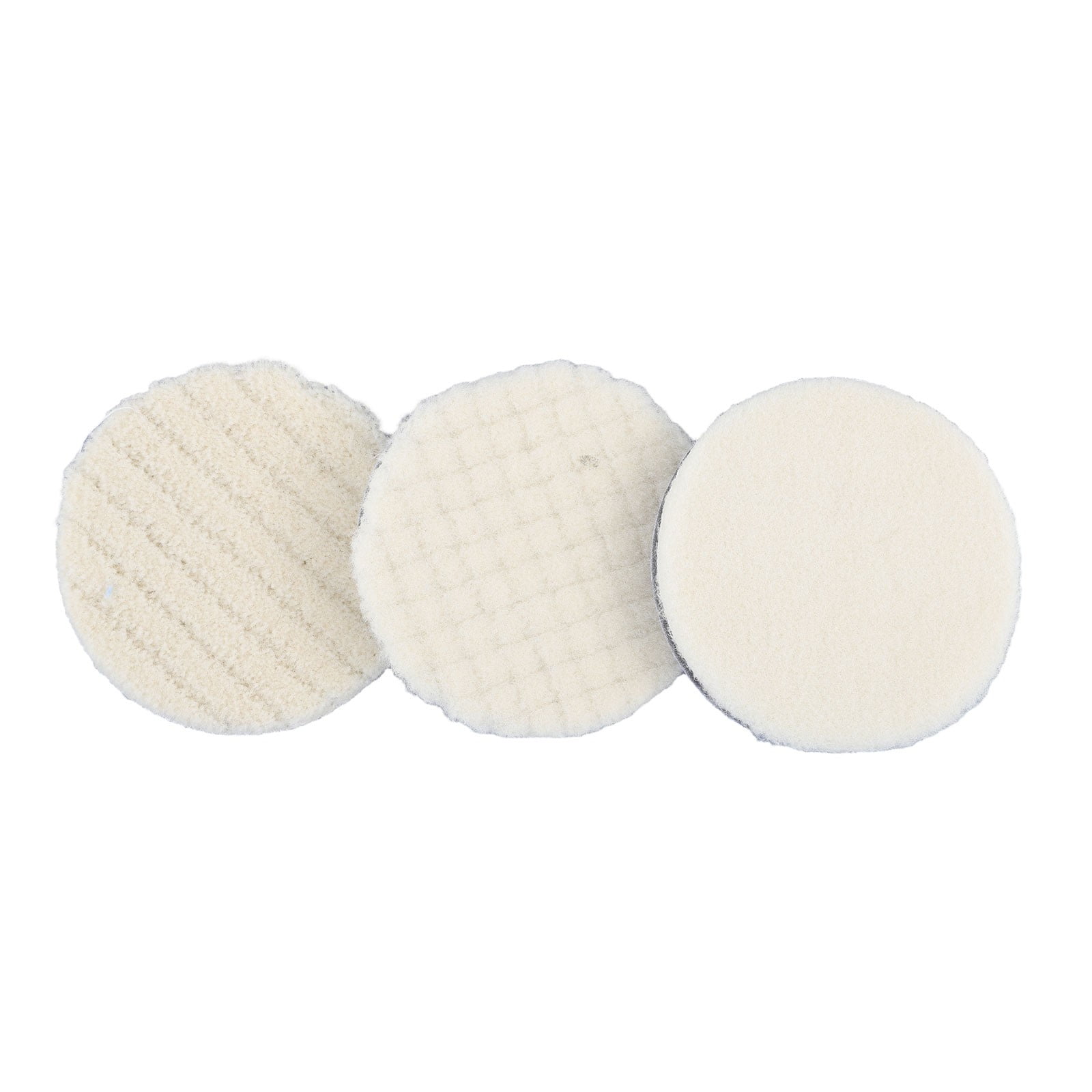 CPAN 3in 5in 6in 7in Wool Polishing Pads Buffing Pads Waxing Pads For ...