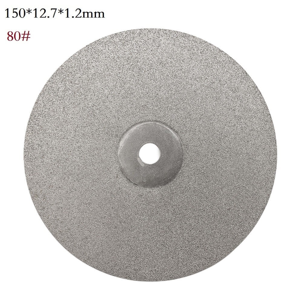 CPAN 6" 150mm Grit80-3000 Diamond Coated Wheel Lapping Disc Flat Lap ...