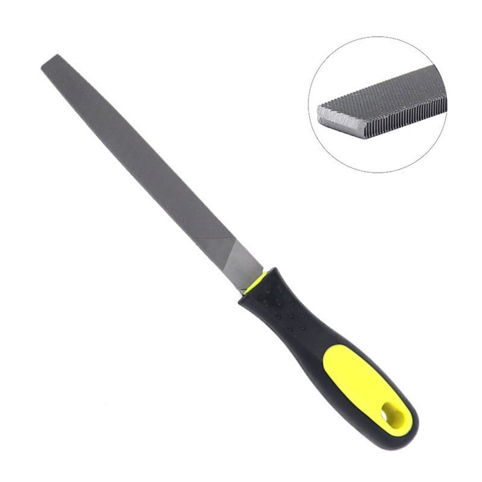 CPAN 6 inch Steel File Metal Craft Carving Medium-Toothed Woodworking ...