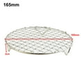 CPAN Barbecue Baking Rack Stainless Steel Round BBQ Grill Net Meshes Racks Grid Grate Steam Mesh ...