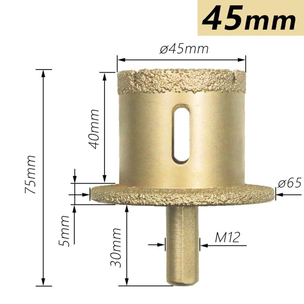 CPAN Chamfer Diamond Hole Saw Drill Core Drill Bit For Marble Tiles ...