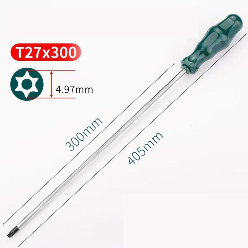 CPAN Extra Long Torx Screwdrivers Set 15.7in Magnetic Torx Screwdrivers ...