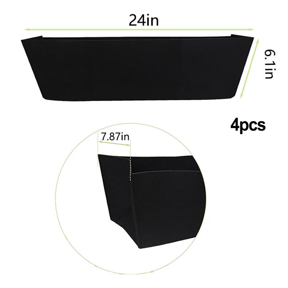 CPAN Felt Replacement Coconut Liner Planter Basket Liners Fabric Window ...