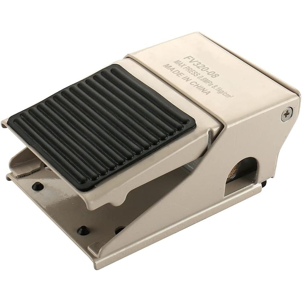 CPAN Foot Pedal Pressure Control Valve 3 Way 2 Position 1/4\" PT Air ...