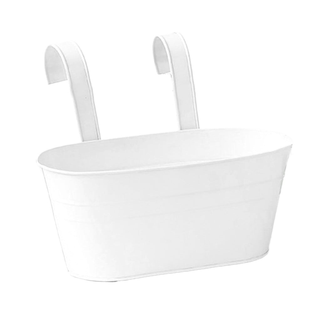 CPAN Hanging Flower Pots Metal Plant Pot Holders Garden Pots Balcony ...