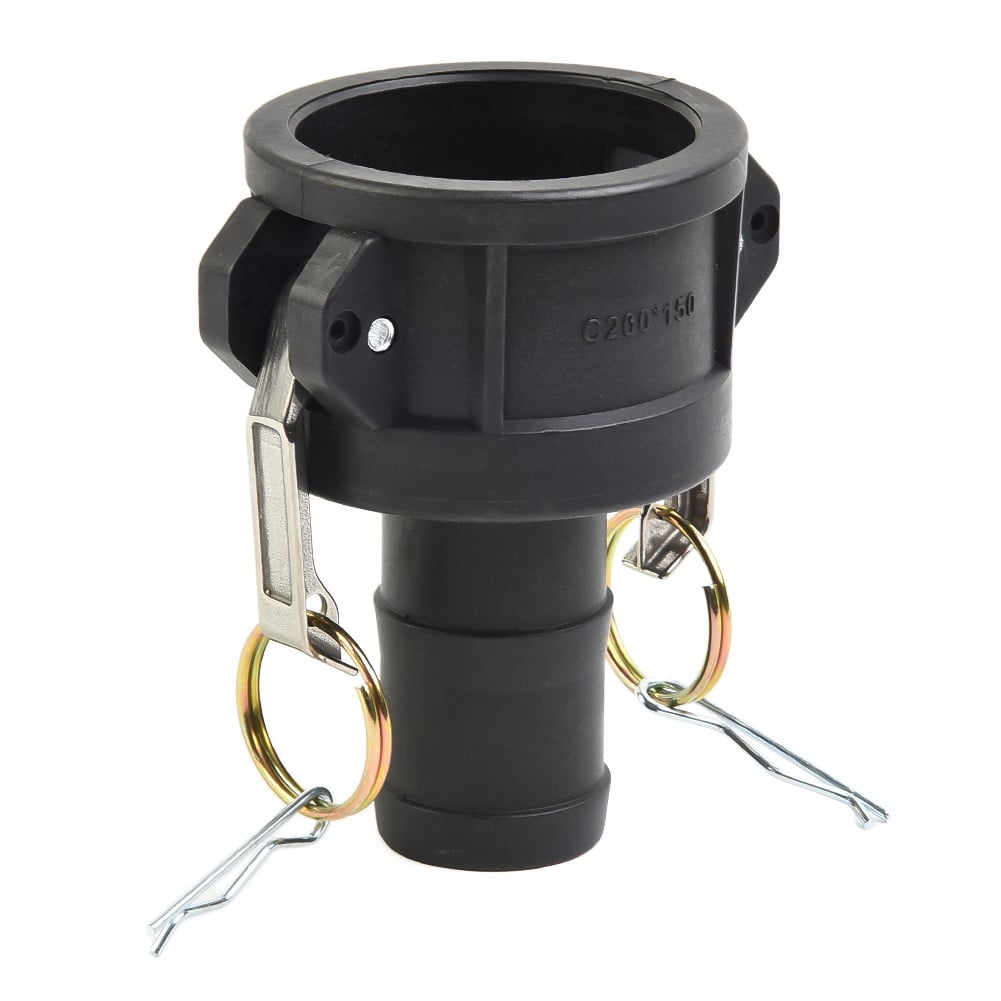 CPAN IBC Tank Adapter HD Drain Adapter Plastic Camlock Combo Pack Valve ...