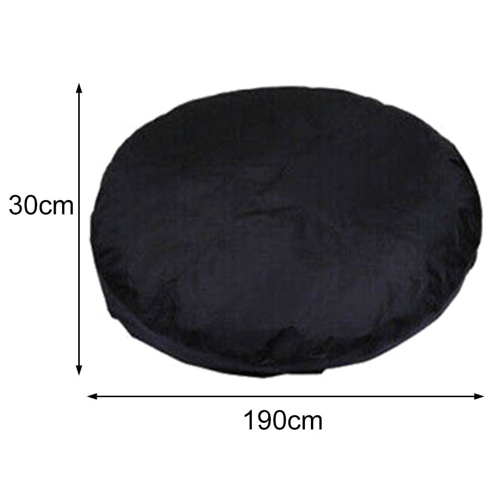 CPAN Ice Bath Tub Cover Round Spa Outdoor Tub Cover Pool Cover Tub Top ...