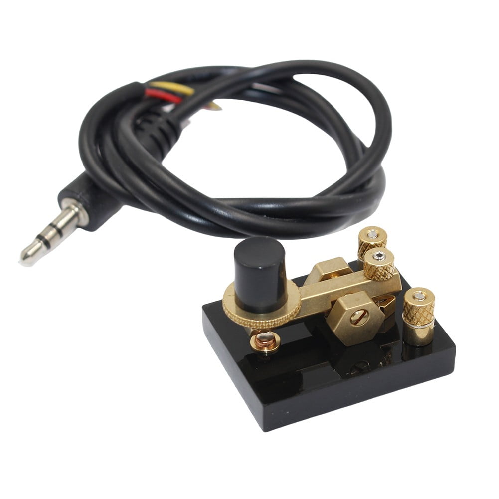 CPAN Mini Brass CW Key Shortwave Manual Morse Key for Transmission ...