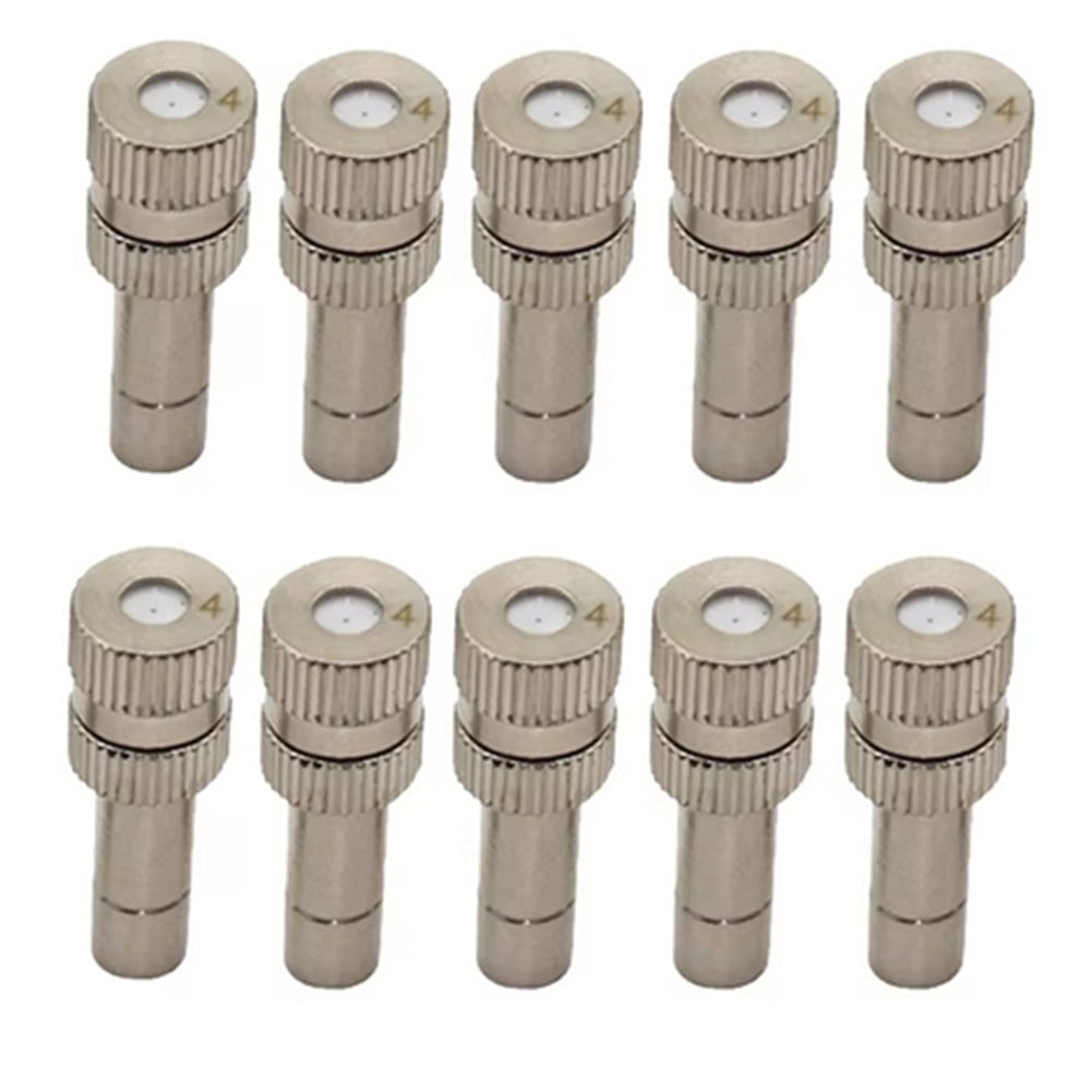 CPAN Mister Nozzles Brass Atomizing Misting Nozzle Garden Water Irrigation Sprinkler Nozzles for ...