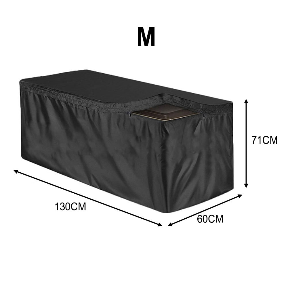 CPAN Outdoor Deck Box Cover Storage Box Cover Furniture Garden Storage ...