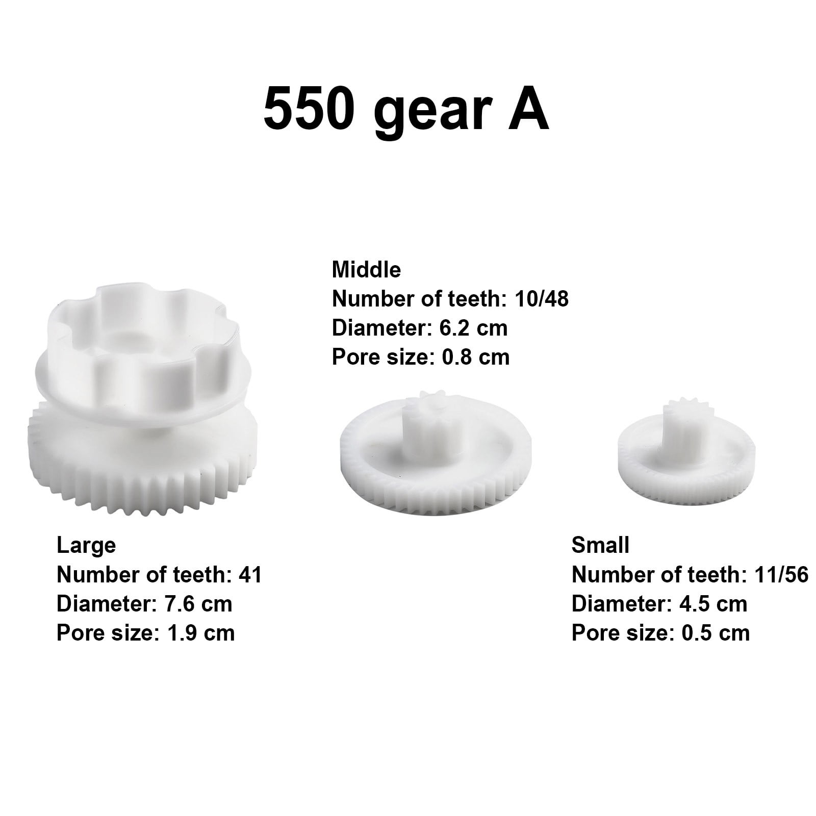 CPAN Plastic Gear for Gearbox 550 and 390 Children\'s Electric Car Kid ...