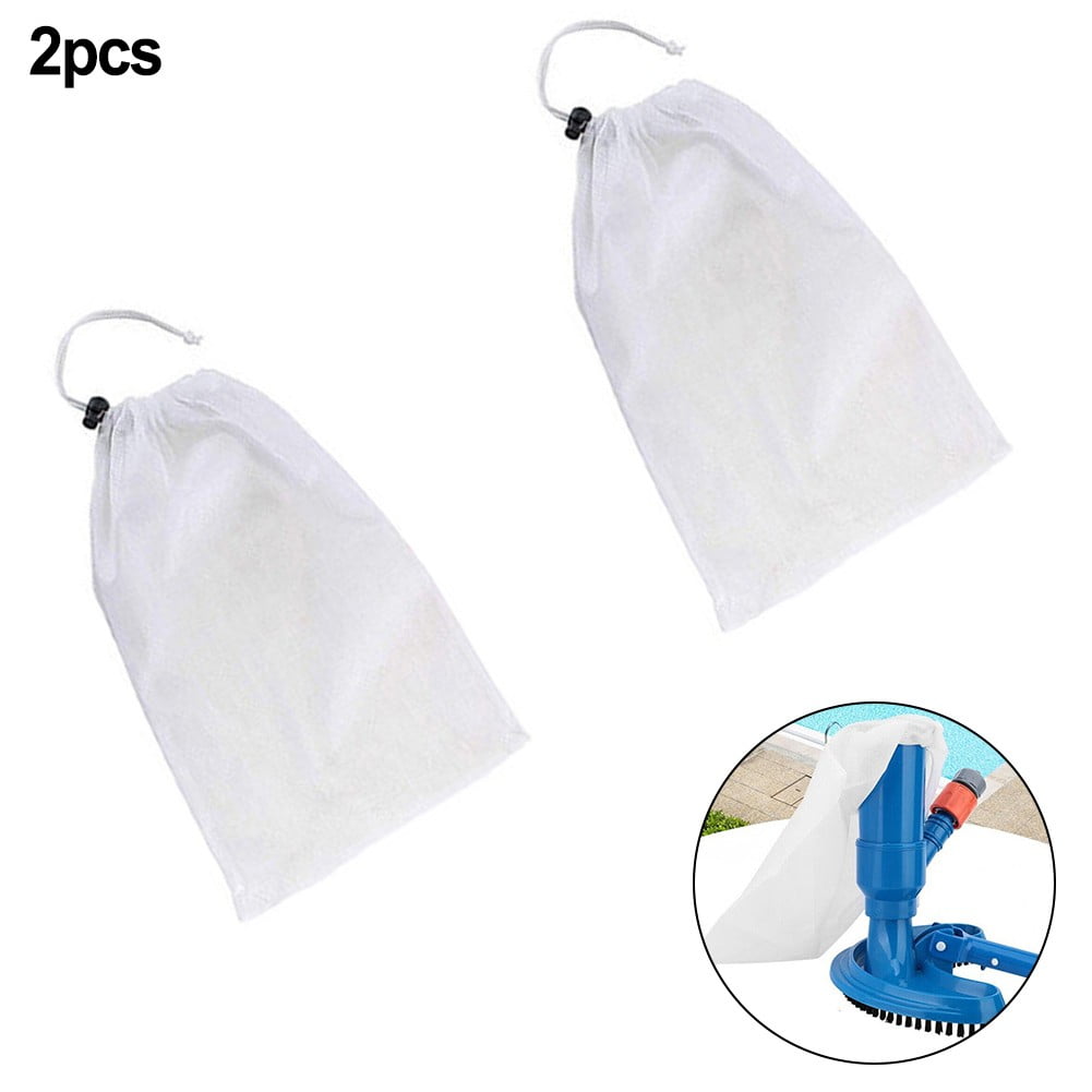 CPAN Pool Cleaner Bags Swimming Pool Vacuum Suction Head Leaf Mesh OPP ...