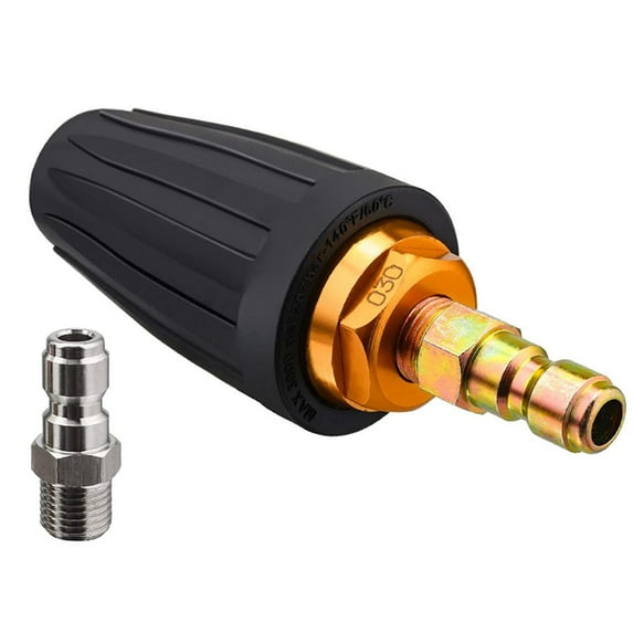 CPAN Pressure Washer Tips Turbo Nozzle 3000 PSI Max Rotating Pressure ...