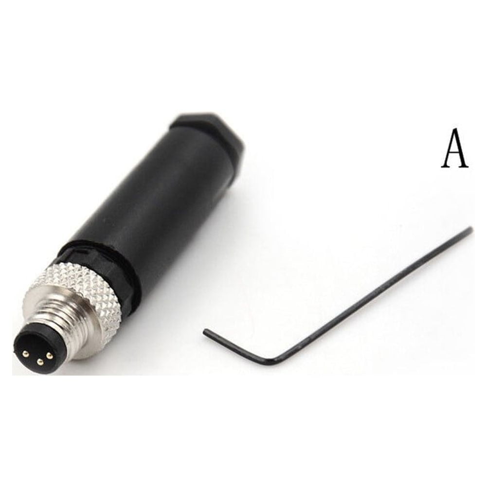CPAN Sensor Connector M8 Male Female Screw Threaded Plug Coupling 3 4 ...