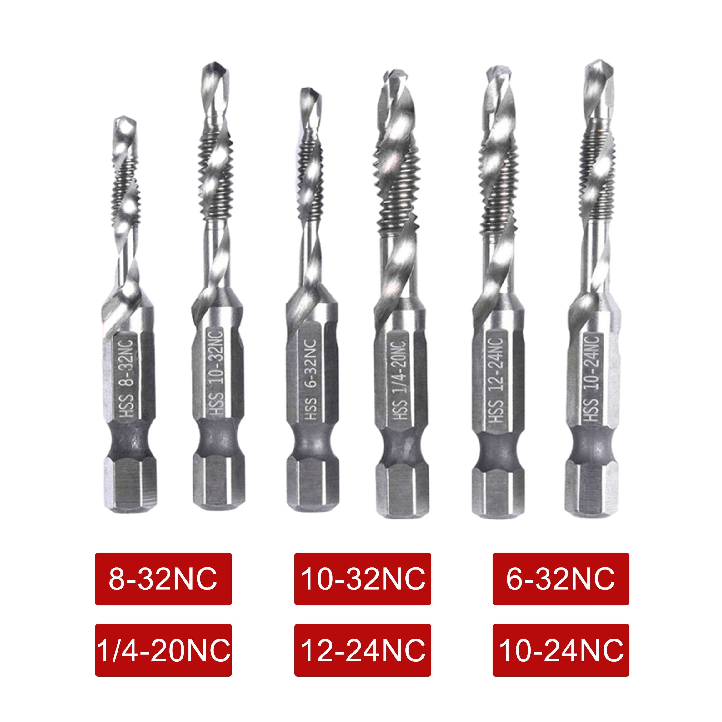 CPAN Shockwave Impact Hex Shank Drill Bit Screw Tap Set High Speed ...