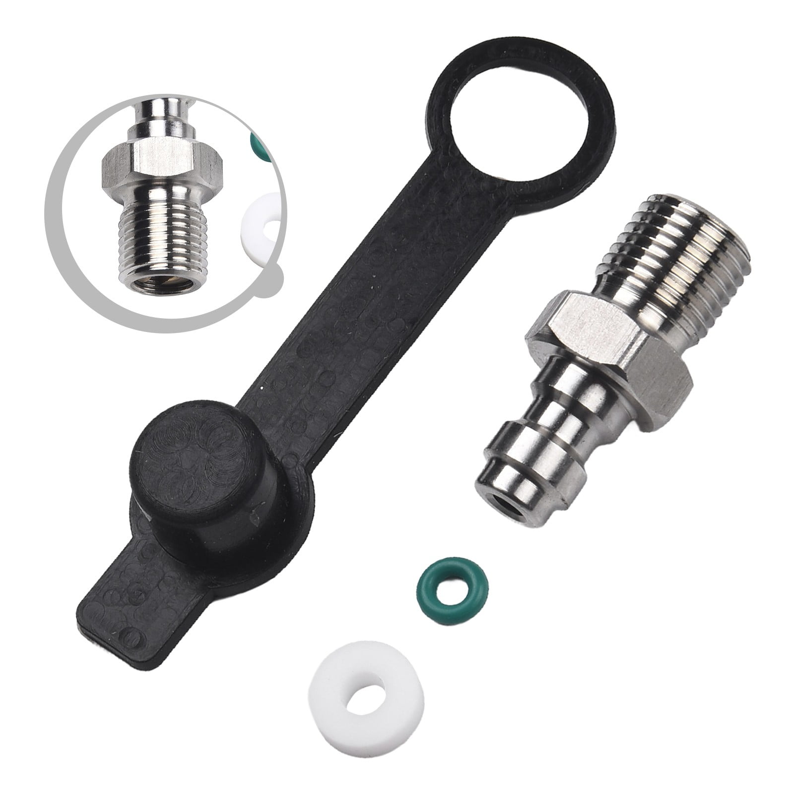CPAN Stainless Steel Male Plug Valve Quick Connector Filling Nozzle Air ...