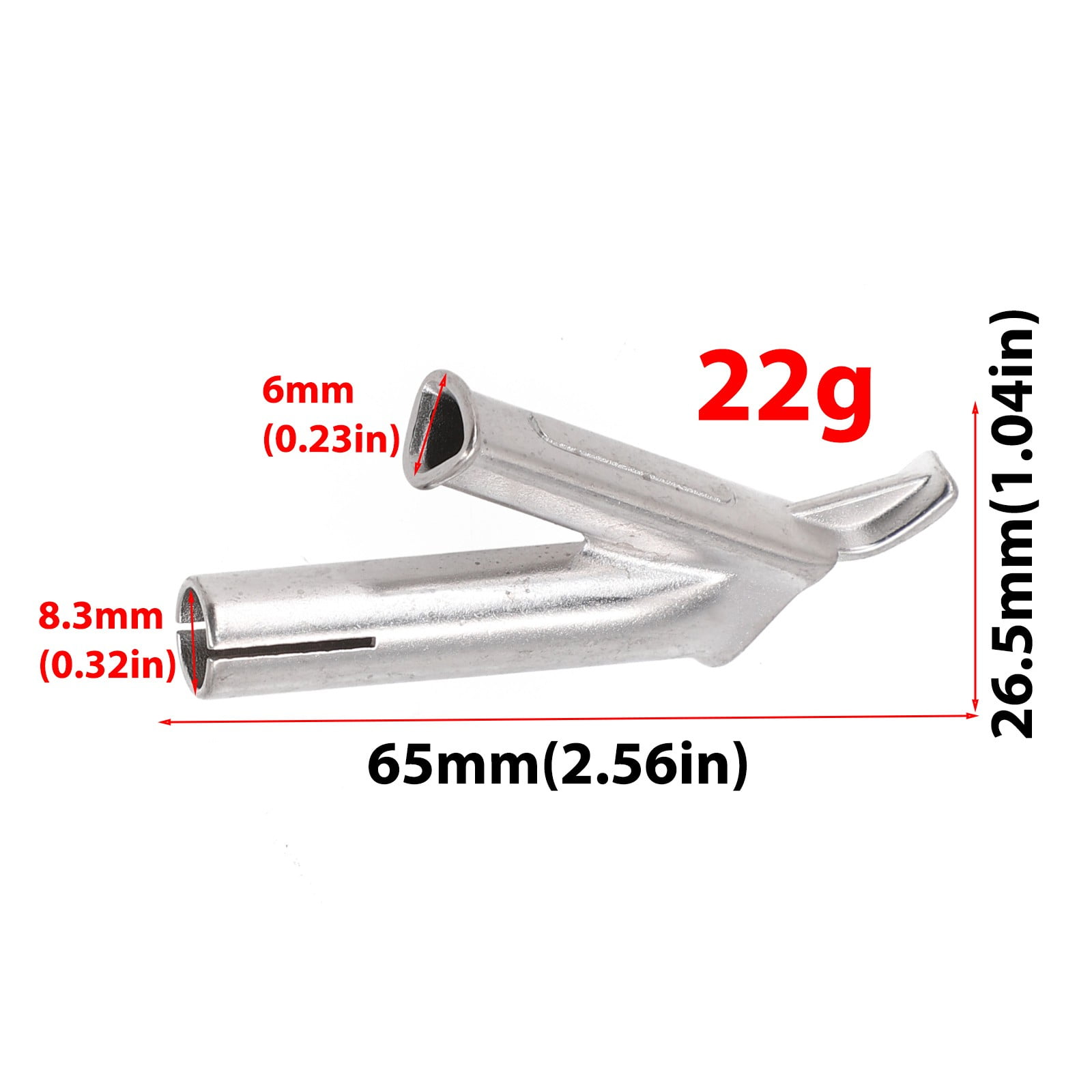 CPAN Triangle Welding Nozzle Y Type Hot Air Blower Head Heat Torch ...