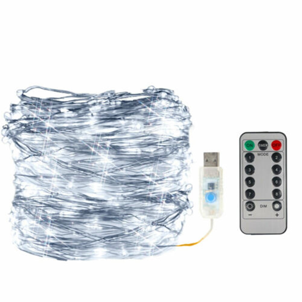 CPAN USB Plug In 200LED Fairy String Lights DIY Micro Copper Wire Decor ...