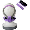CPAP Neck Pad and CPAP Headgear Strap Covers - Ultra-Soft Fleece Fabric ...