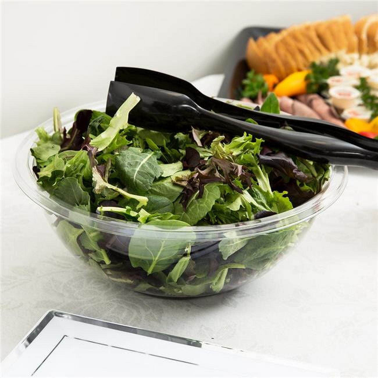 CPC 1040PSSL CPC 40 oz Cl Swirl Bowl - Case of 100 - Walmart.com