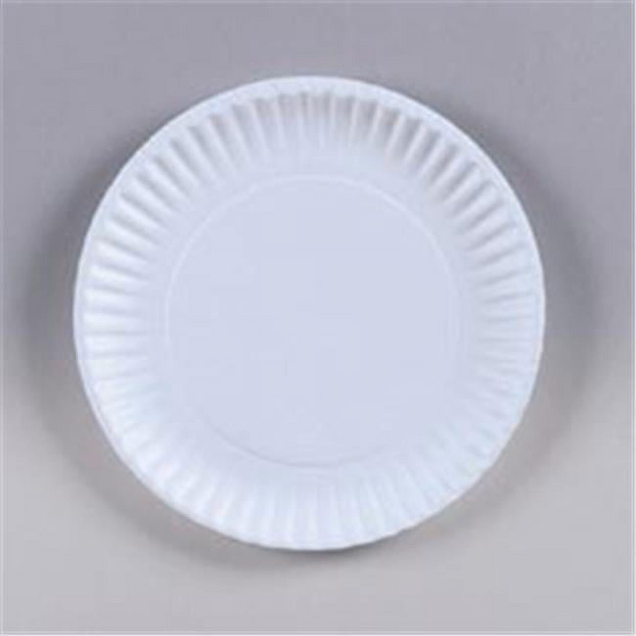 CPC 62000 6 in. Paper Plate Uncoated, Case of 1000, 10 Case of 100 ...