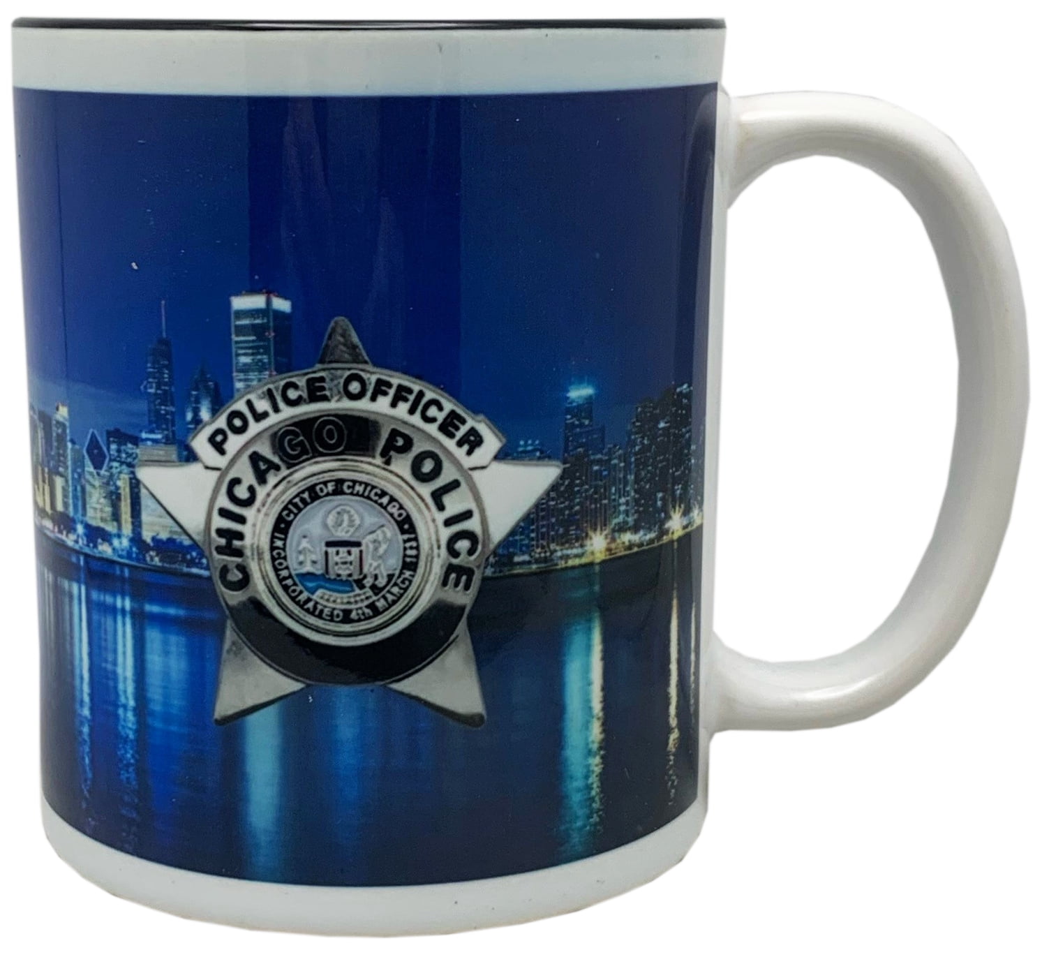 CPD Star Chicago Skyline Coffee Mug 2-Sided 10 oz. - Walmart.com