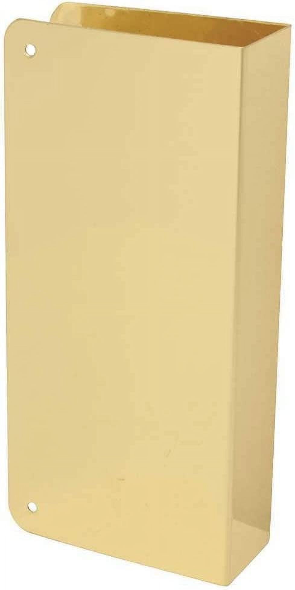 CPG Products 40-CW 22 Gauge Stainless Steel Blank Wrap-Around Plate ...