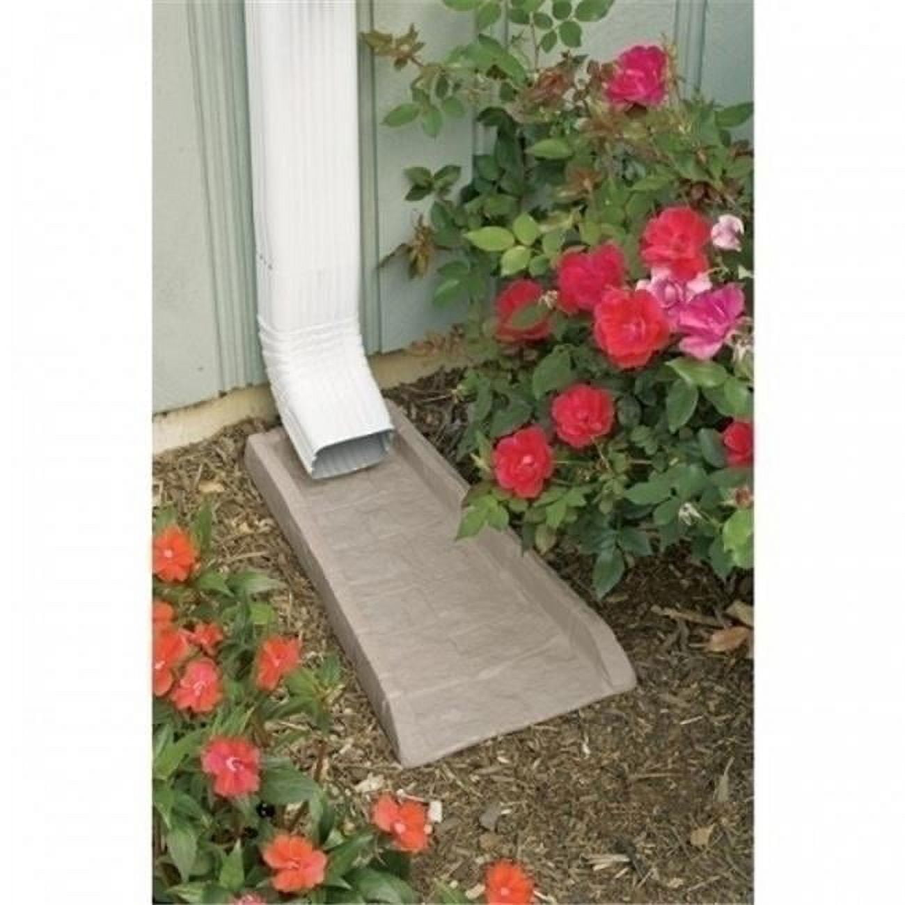 OpenSkies Tan Outdoor Decor, Diverts Rainwater Splash Block (10 Count ...
