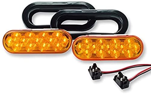 CPL65A-STR 6.5" Amber Strobe Kit - Walmart.com