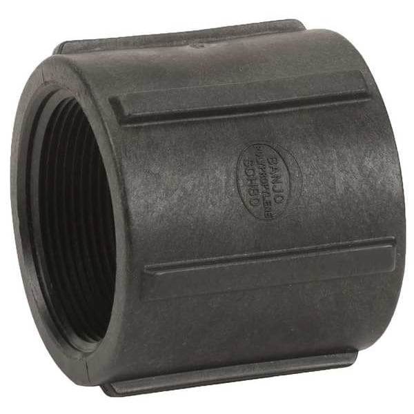 CPLG200 Banjo Polypropylene Pipe Fitting, Coupling, Schedule 80, 2" NPT ...