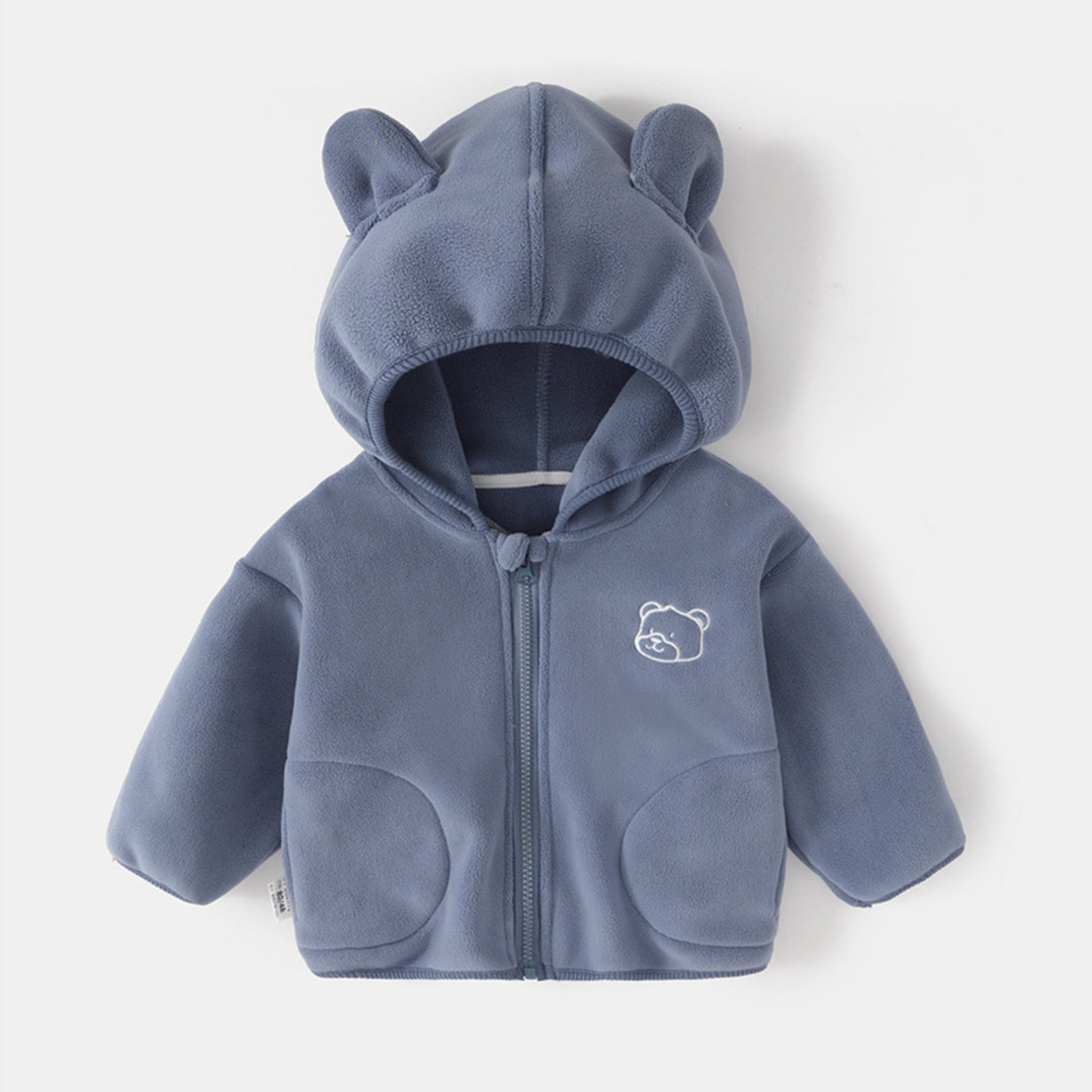 CPNG Baby Boys Girls Winter Fleece Jacket Coat Toddler Cartoon Fleece ...
