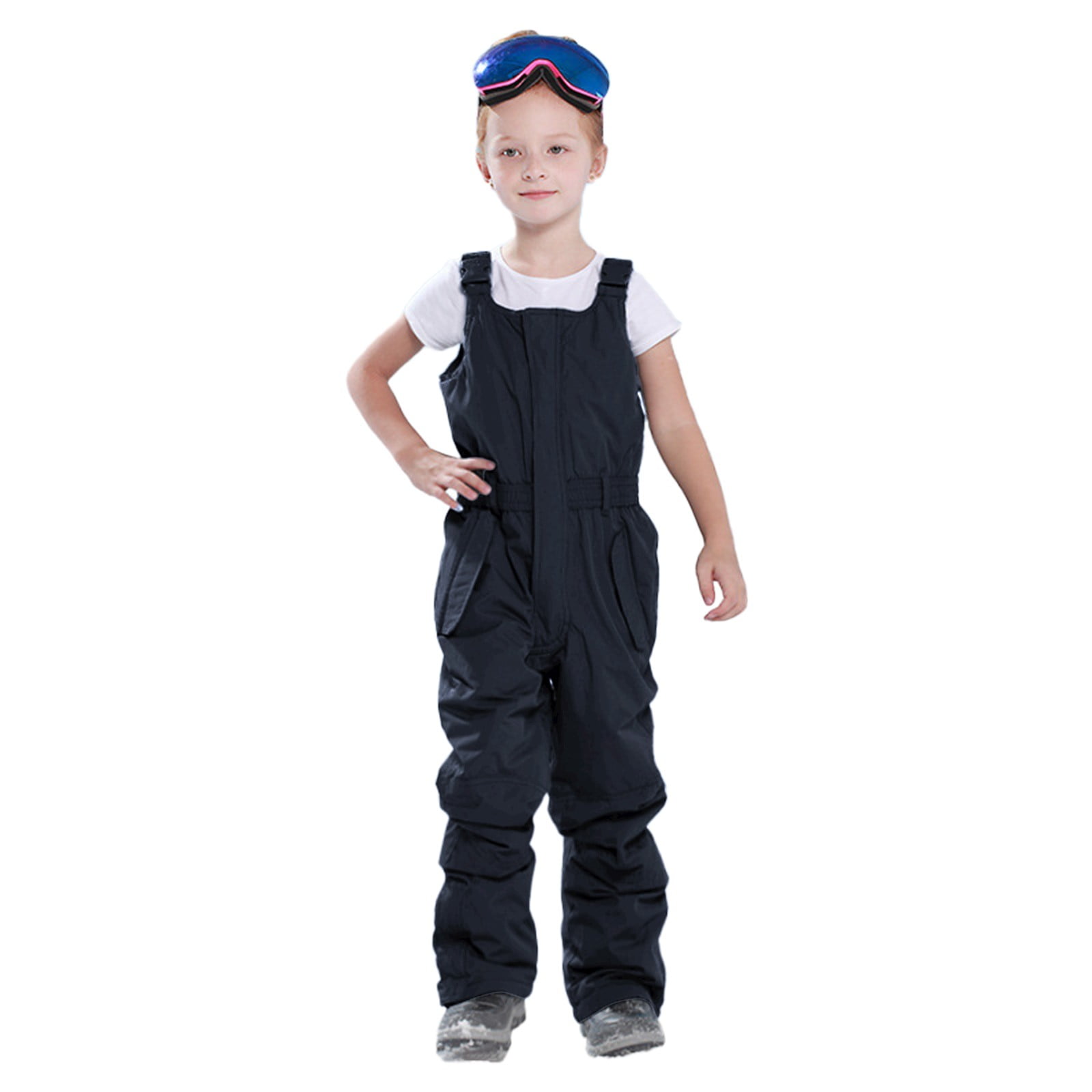 CPNG Boy's Waterproof Ski Bibs Warm Snow Pants Overalls Winter ...