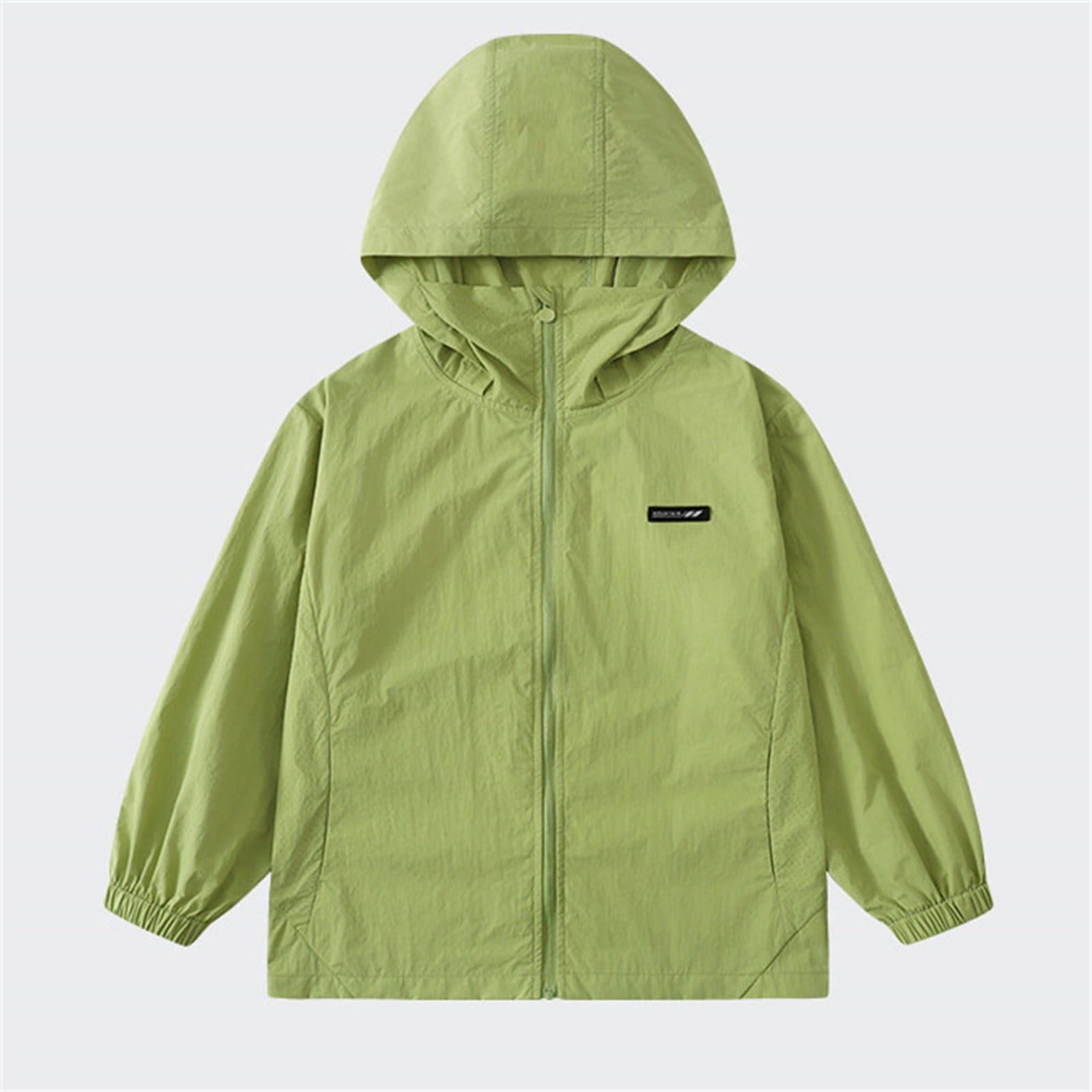 CPNG Boys Girls UPF 50+ Zip-Up Waterproof Windbreaker Hooded Coat Easy ...