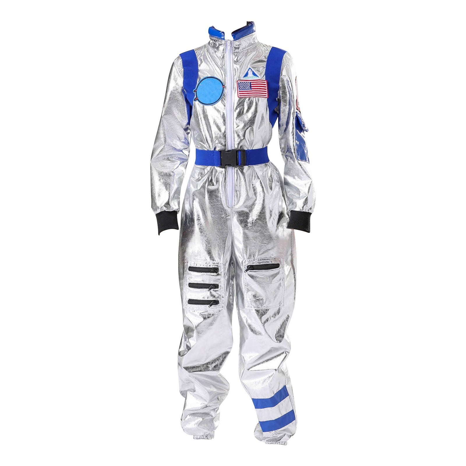 CPNG Boys and Girls Astronaut Costume Space Pilot Jumpsuit Role Play ...