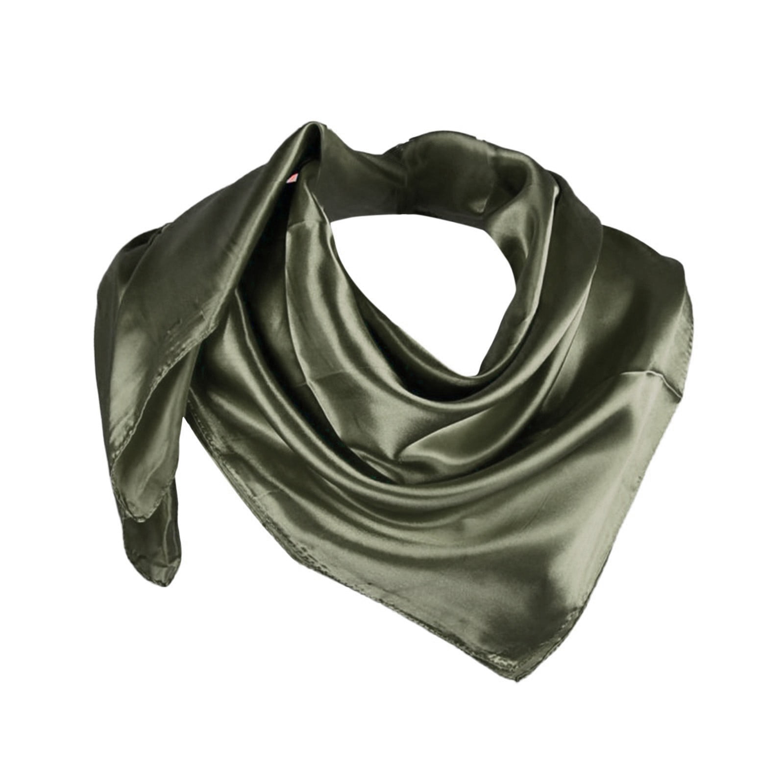 CPNG Clearance! Women Silk Feeling Scarf Satin Head Scarves Square ...