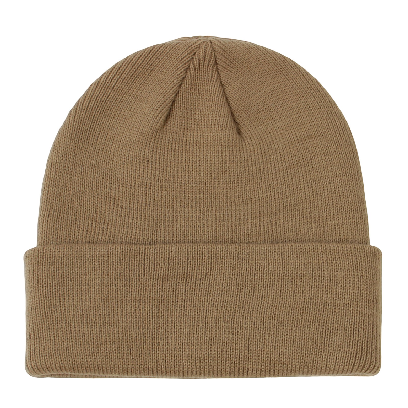 CPNG Cotton Double Layer Knit Daily Cuffed Beanie Hat Knit Warm Thick ...
